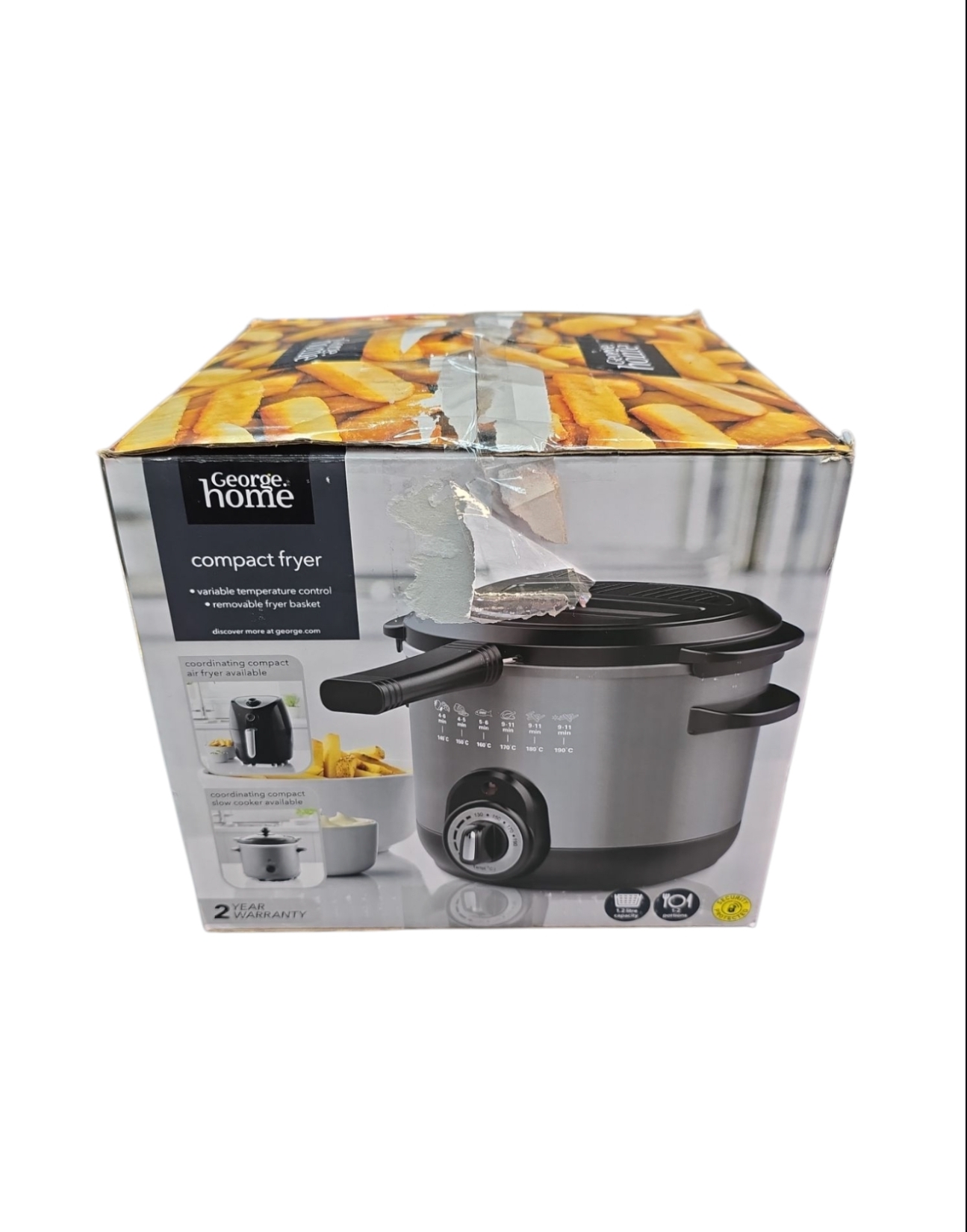 Used george compact fryer - Own4Less